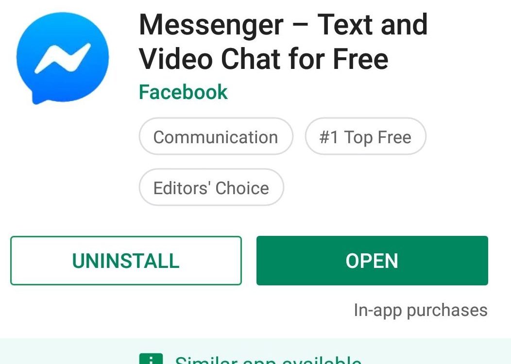 Facebook messenger fighting with my Text messaging app. Fort Wayne ...